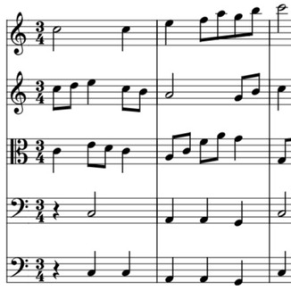 Strings in C major Free Sheet Music by john w for Orchestra | Noteflight